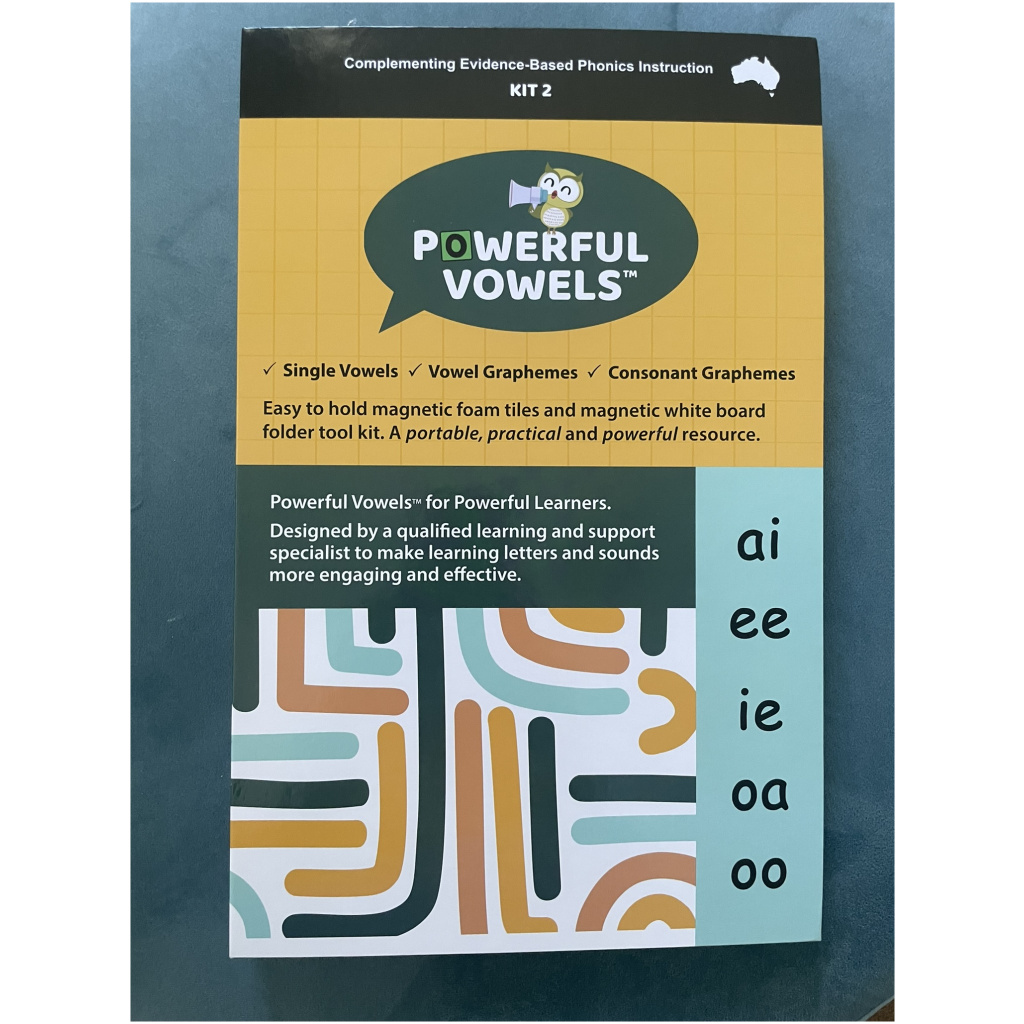 Powerful Vowels Kit 2 - Extended Code - 5 Pack - Powerful Vowels