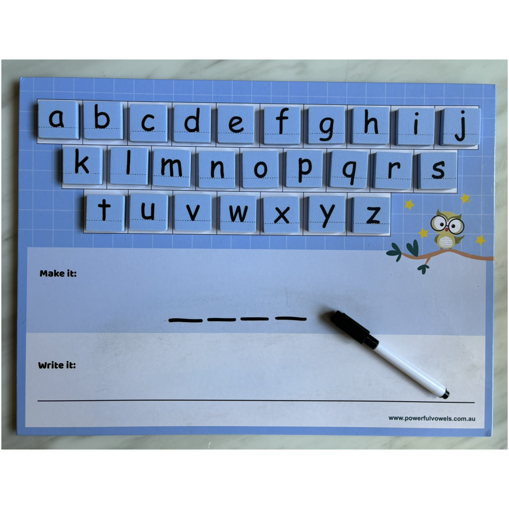 Powerful Vowels Word Board - Powerful Vowels