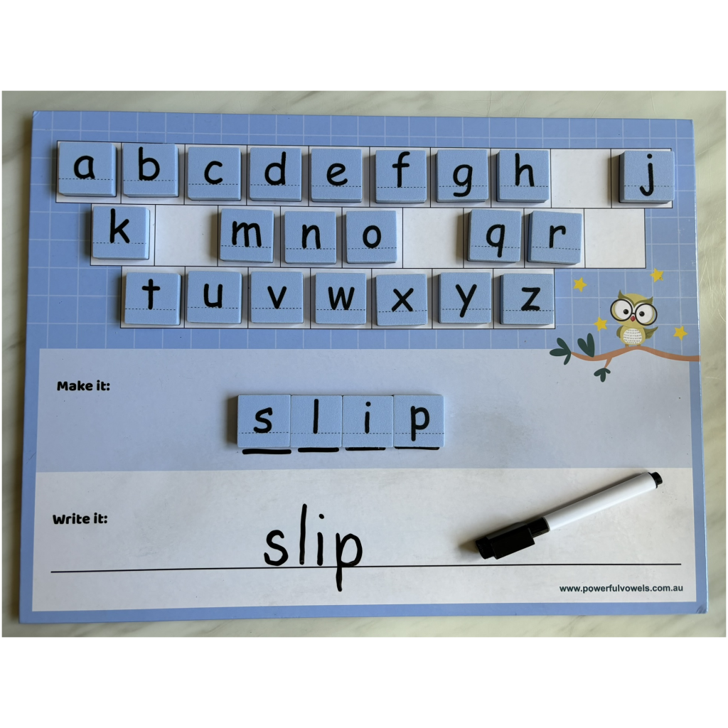Powerful Vowels Word Board - Powerful Vowels